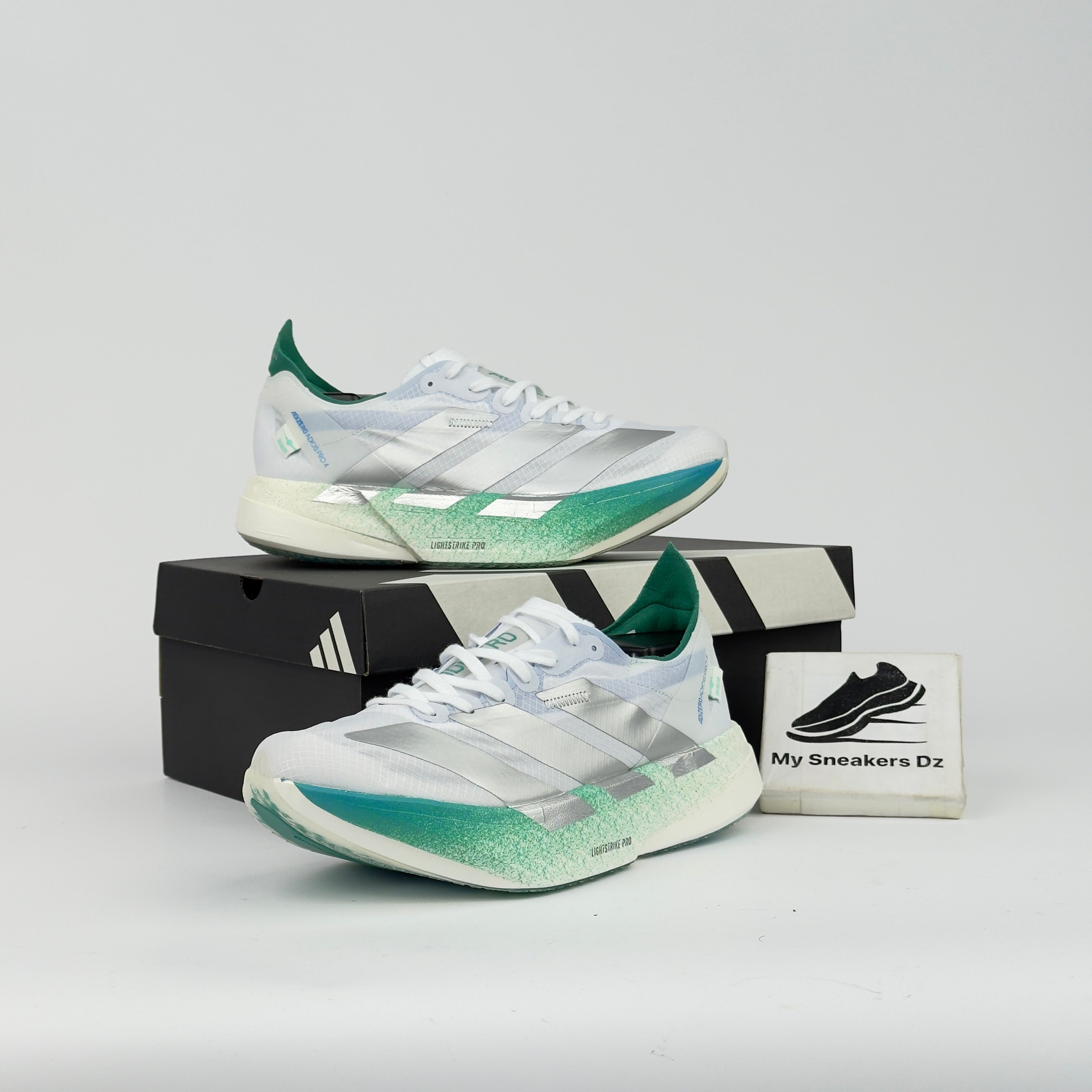 Adizero pro4 white green blue – MY SNEAKERS
